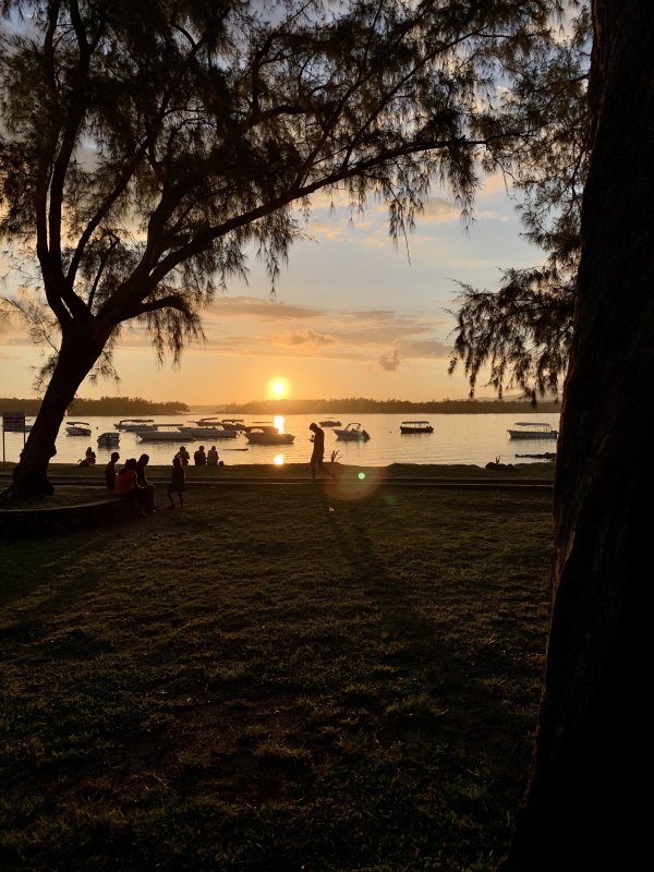 Blue Bay marine reserve of Mauritius