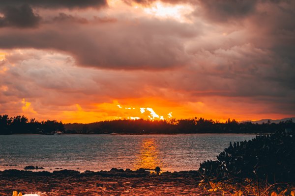 Blue Bay marine reserve of Mauritius